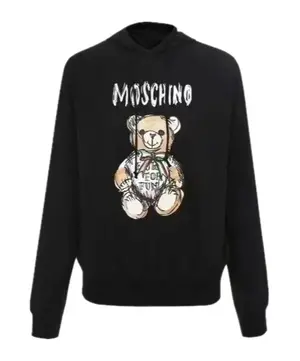 Moschino Teddy Bear Hoodie - Black