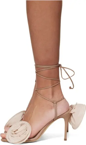 Magda Butrym Floral High Heel Sandals