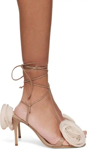 Magda Butrym Floral High Heel Sandals
