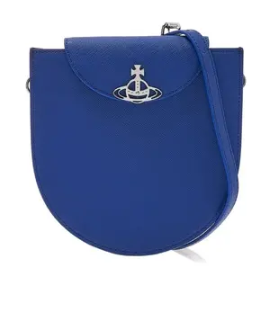 VIVIENNE WESTWOOD Flip Shoulder Bag - Blue