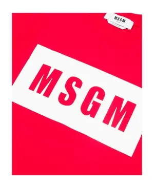 MSGM Logo Sweatshirt - Red
