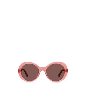 Stella McCartney Geometric Sunglasses - Brown