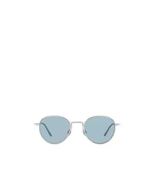 Prada Blue Round Sunglasses