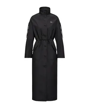 Moncler X Ee72 Edward Enninful Winifred Trench Coat - Black