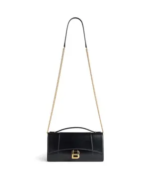 Balenciaga Hourglass Chain Pochette Clutch Bag