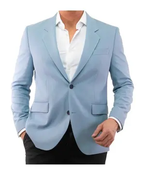 Hugo Boss Long Sleeve Blazer - Blue