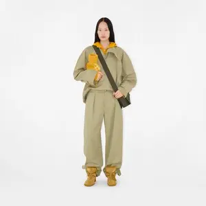 Burberry Straight-leg Buckle-waist Trousers