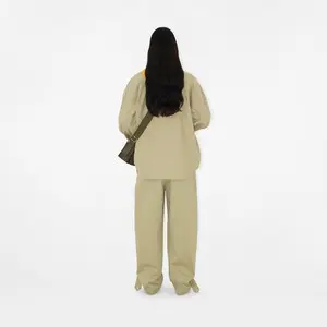 Burberry Straight-leg Buckle-waist Trousers