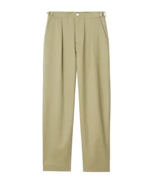 Burberry Straight-leg Buckle-waist Trousers
