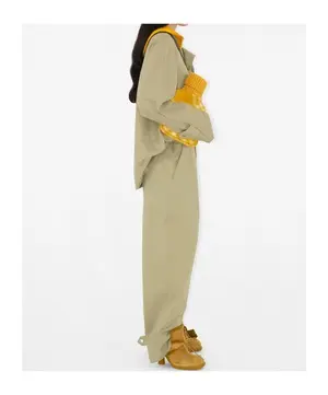 Burberry Straight-leg Buckle-waist Trousers