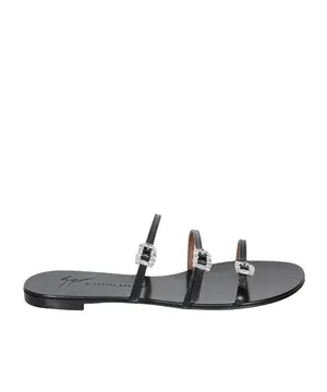 GIUSEPPE ZANOTTI Himari Flat Jewel Sandals