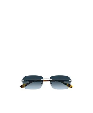 Gucci Rimless Rectangular Sunglasses - Gray
