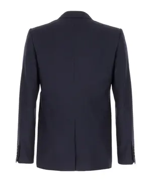 Dolce & Gabbana Dolce Gabbana Double-breasted Tailored Blazer - Black