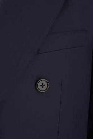Dolce & Gabbana Dolce Gabbana Double-breasted Tailored Blazer - Black