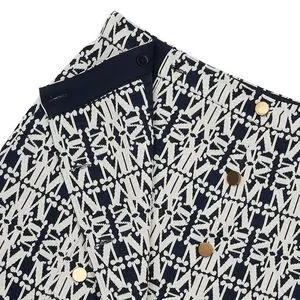 Max Mara Rock All-over Logo Patterned Skirt