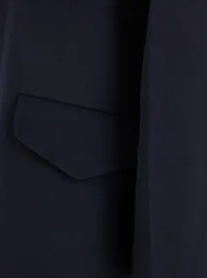 Theory Cape Back Melton Coat