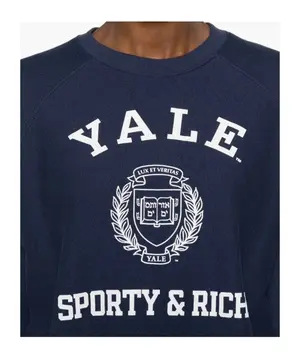 SPORTY  RICH Sporty & Rich "yale" Sweatshirt
