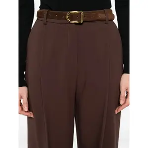 Elisabetta Franchi Pleated Trousers - Red