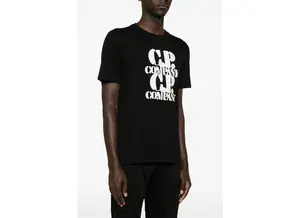 C.P. COMPANY Logo-print Cotton T-shirt