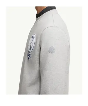 Moncler Mascot Patch Crewneck Sweatshirt - Grey