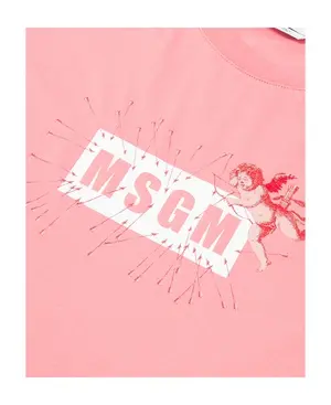 MSGM Logo Short Sleeve T-shirt