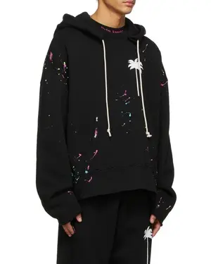 Palm Angels Splash Ink Hoodie
