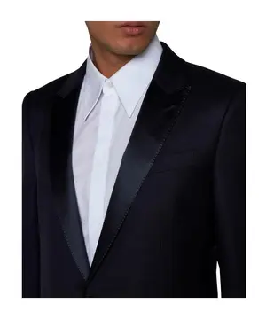 Dolce & Gabbana Dolce Gabbana Single-breasted Pressed Crease Tailored Suit - Black