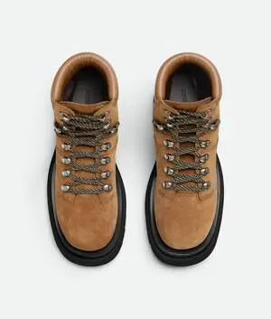 Bottega Veneta Suede Lace-up Hiking Ankle Boots