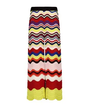 La DoubleJ Chevron Knit Trousers