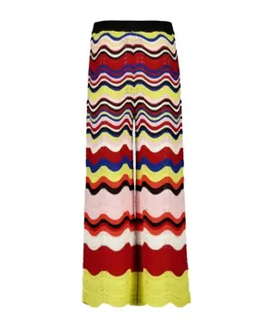 La DoubleJ Chevron Knit Trousers