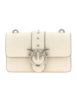 Pinko Love One Mini Crossbody Bag - White