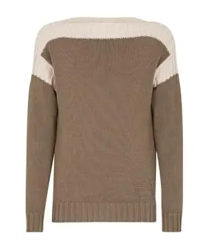 Fendi Knitted Jumper With Ff Mosaic Detail