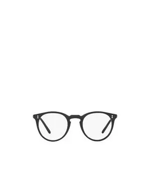 Oliver Spencer Logo Flat Mirror Eyeglasses - White