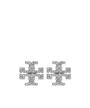 Tory Burch Kira Stud Earrings - Gray