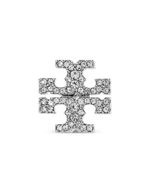Tory Burch Kira Stud Earrings - Gray