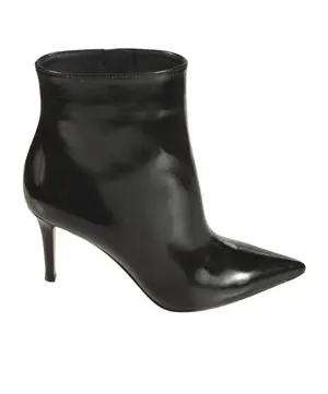 GIANVITO ROSSI Pointed-toe Stiletto Ankle Boots - Black