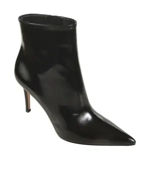 GIANVITO ROSSI Pointed-toe Stiletto Ankle Boots - Black