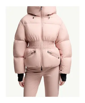 Moncler Wollemi Hooded Down Ski Jacket - Pink
