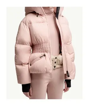 Moncler Wollemi Hooded Down Ski Jacket - Pink