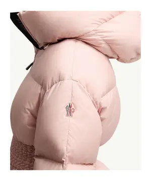 Moncler Wollemi Hooded Down Ski Jacket - Pink