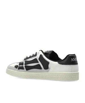 Amiri Pacific Bones Low Top Sneakers - White