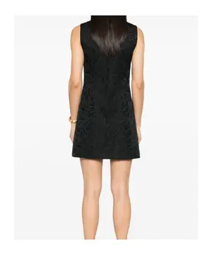 Dolce & Gabbana Floral Jacquard Mini Dress