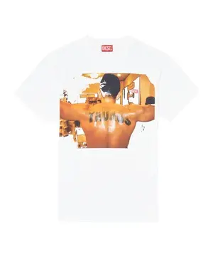 DIESEL® X Tom Of Finland Foundation Pr-t-norm-tom T-shirt - White
