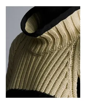 Moncler Striped Cape With Belt