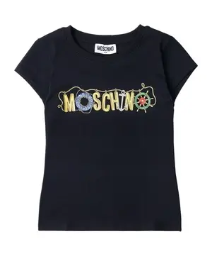 Moschino Short Sleeve Round Neck T-shirt