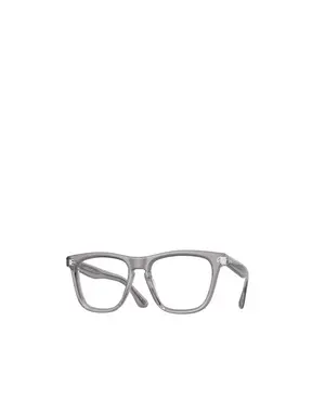 Oliver Spencer Gray Logo Detail Eyeglasses - White
