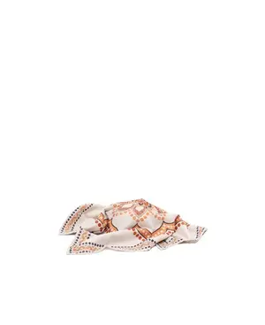 Brunello Cucinelli Floral Printed Square Scarf - Pink