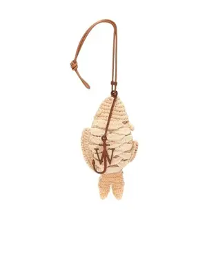 J.W.ANDERSON Fish-shaped Shoulder Bag - Nude