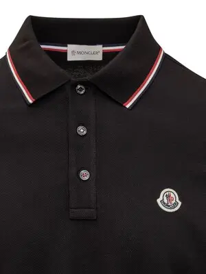 Moncler Logo Patch Polo Shirt