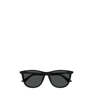 Montblanc Square Frame Sunglasses - Black